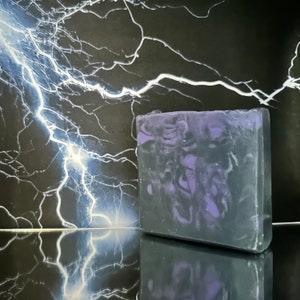 Lavender Cedar Soap Bar With Activated Charcoal | Handmade Vegan ...