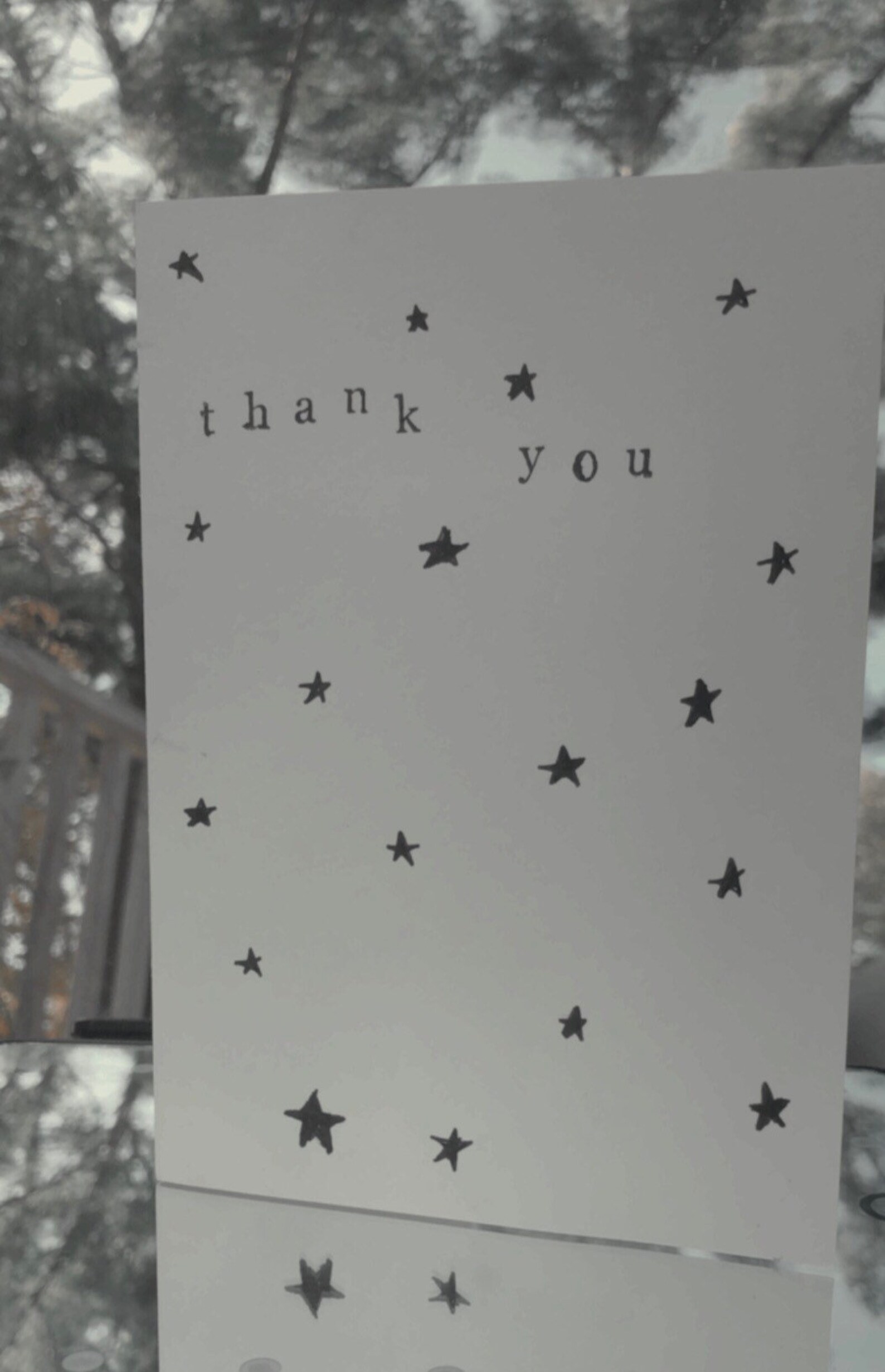 Custom flat greeting card cute aesthetic minimalist | Etsy