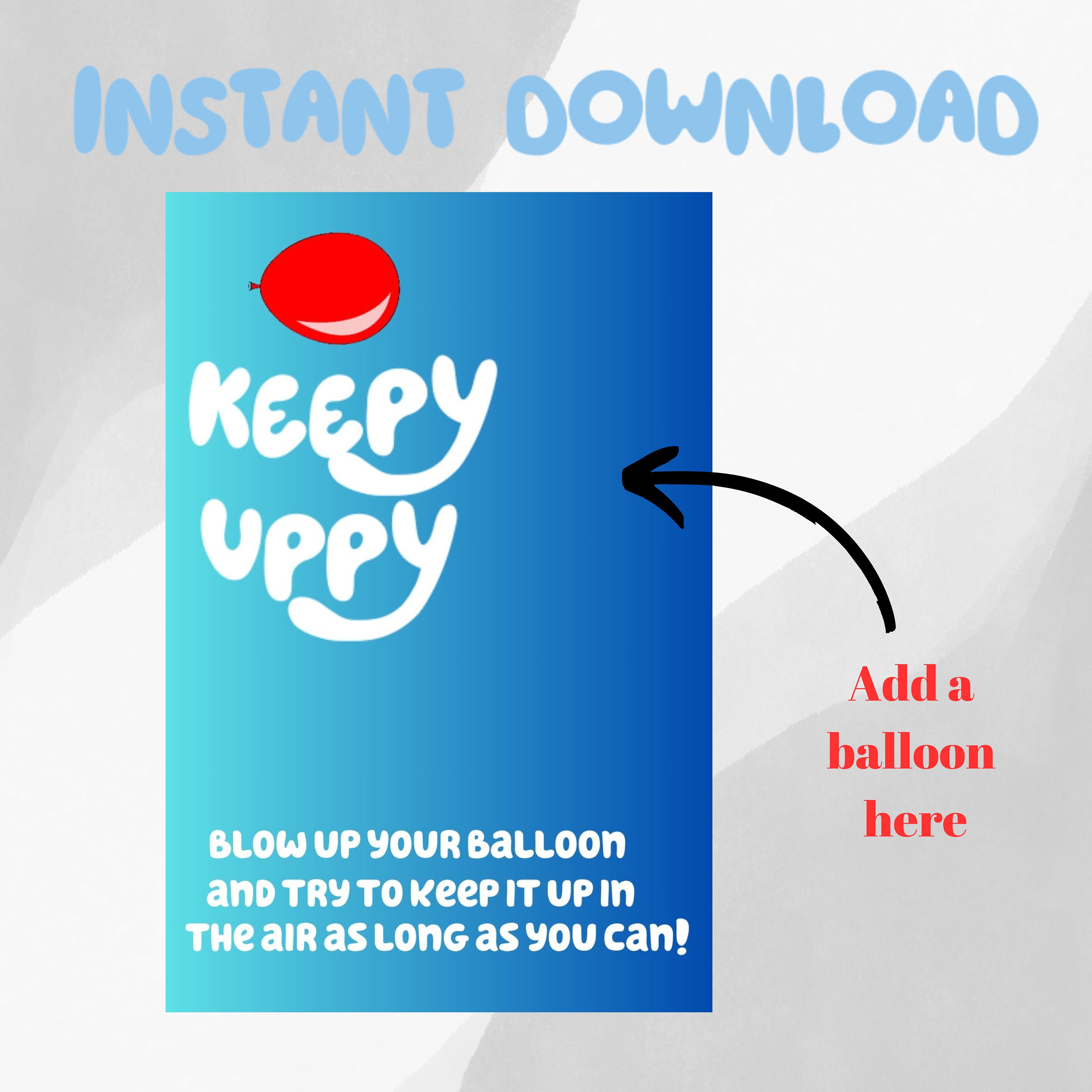 Keepy Uppy digital Download PNG/JPG/PDF - Etsy
