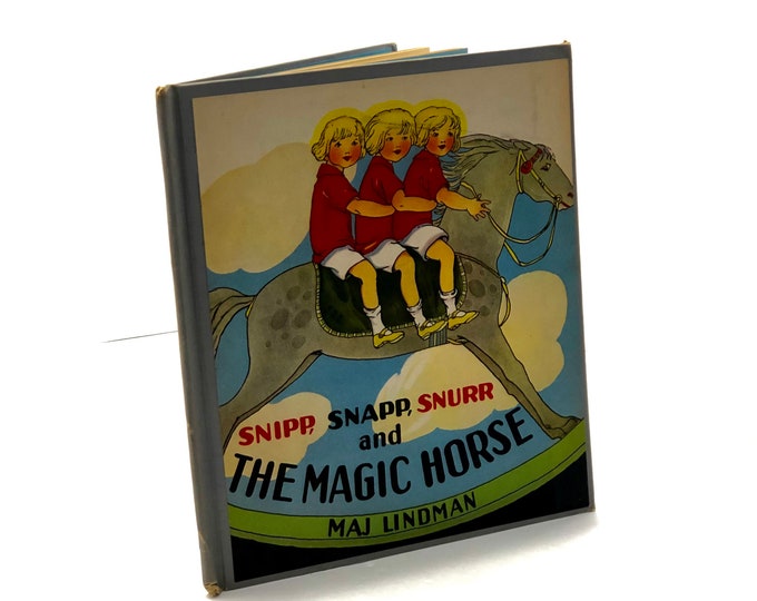 1946 Snip Snapp Snurr and the Magic Horse Maj Lindman - Etsy