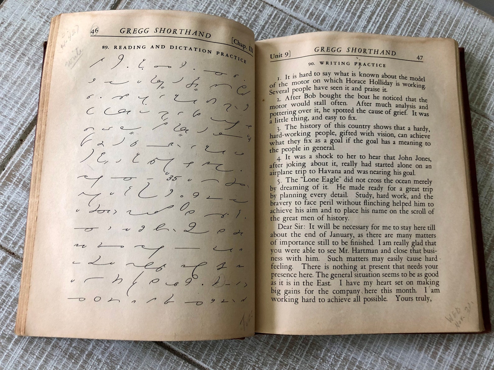 1929 Gregg Shorthand Vintage Shorthand Text Book Secretarial | Etsy