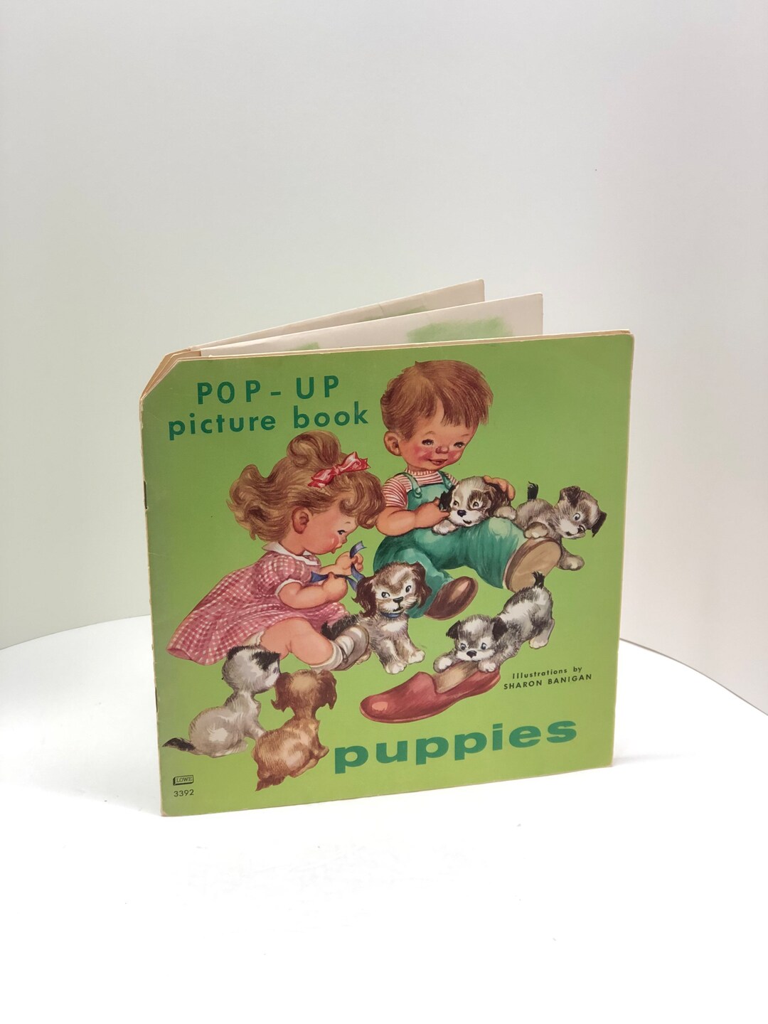 1966 Pop-up Picture Book Puppies Vintage Pop-up Book James & - Etsy