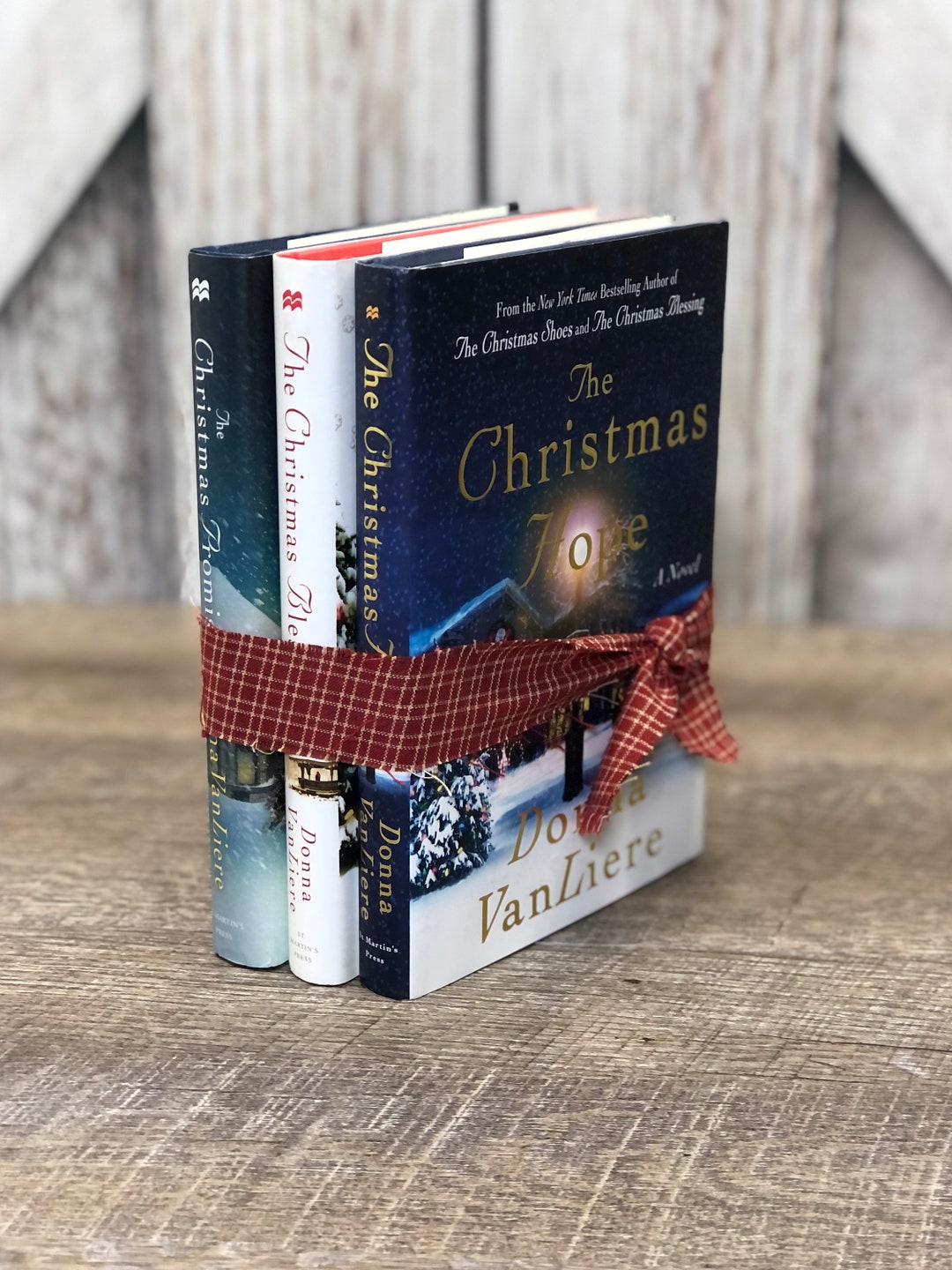 Christmas Book Bundle 3 Modern Titles Donna Vanliere Christmas Hope ...