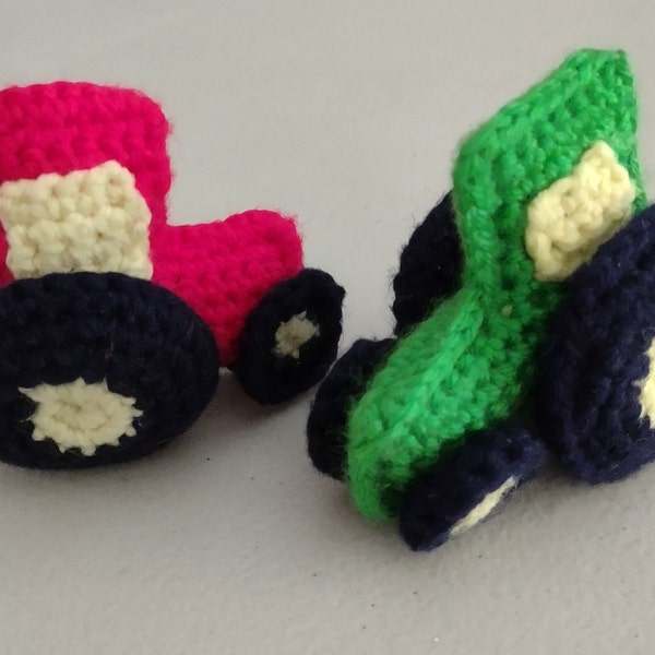 Crochet Tractor - Etsy