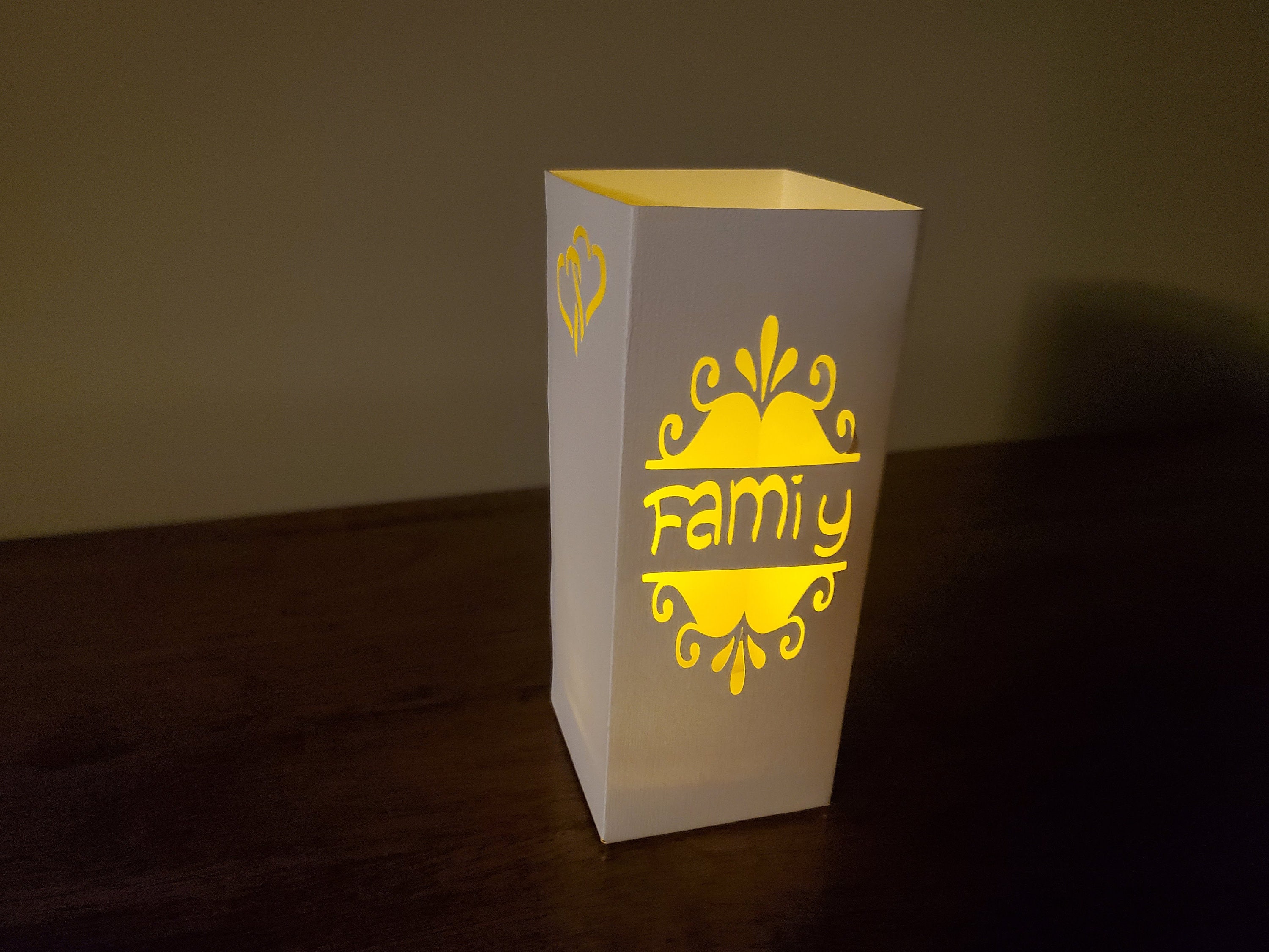 Friends and Family Luminary Lanterns - Etsy