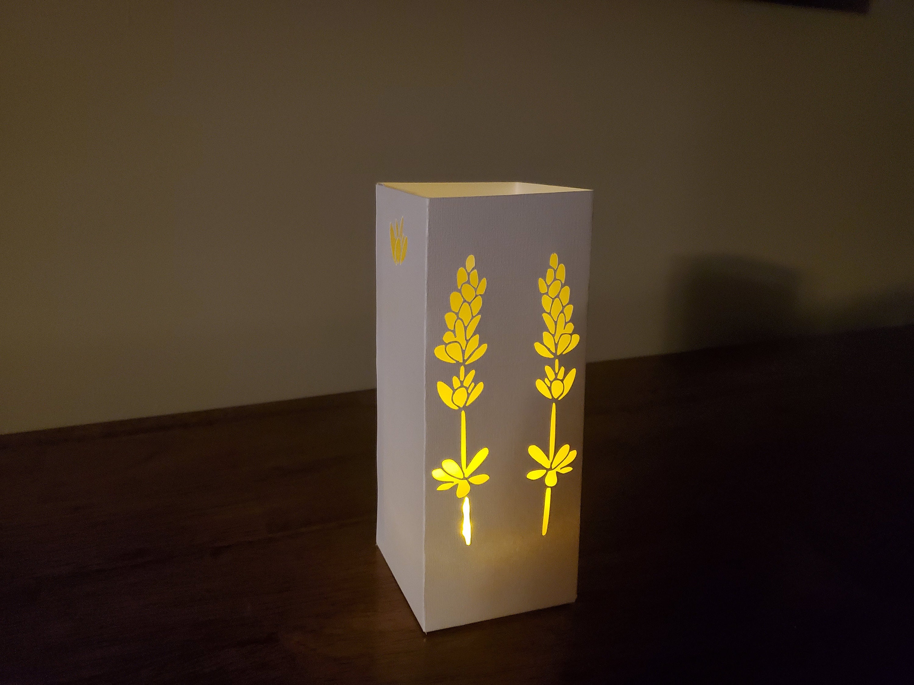 Flower Luminary Lanterns Free Shipping - Etsy