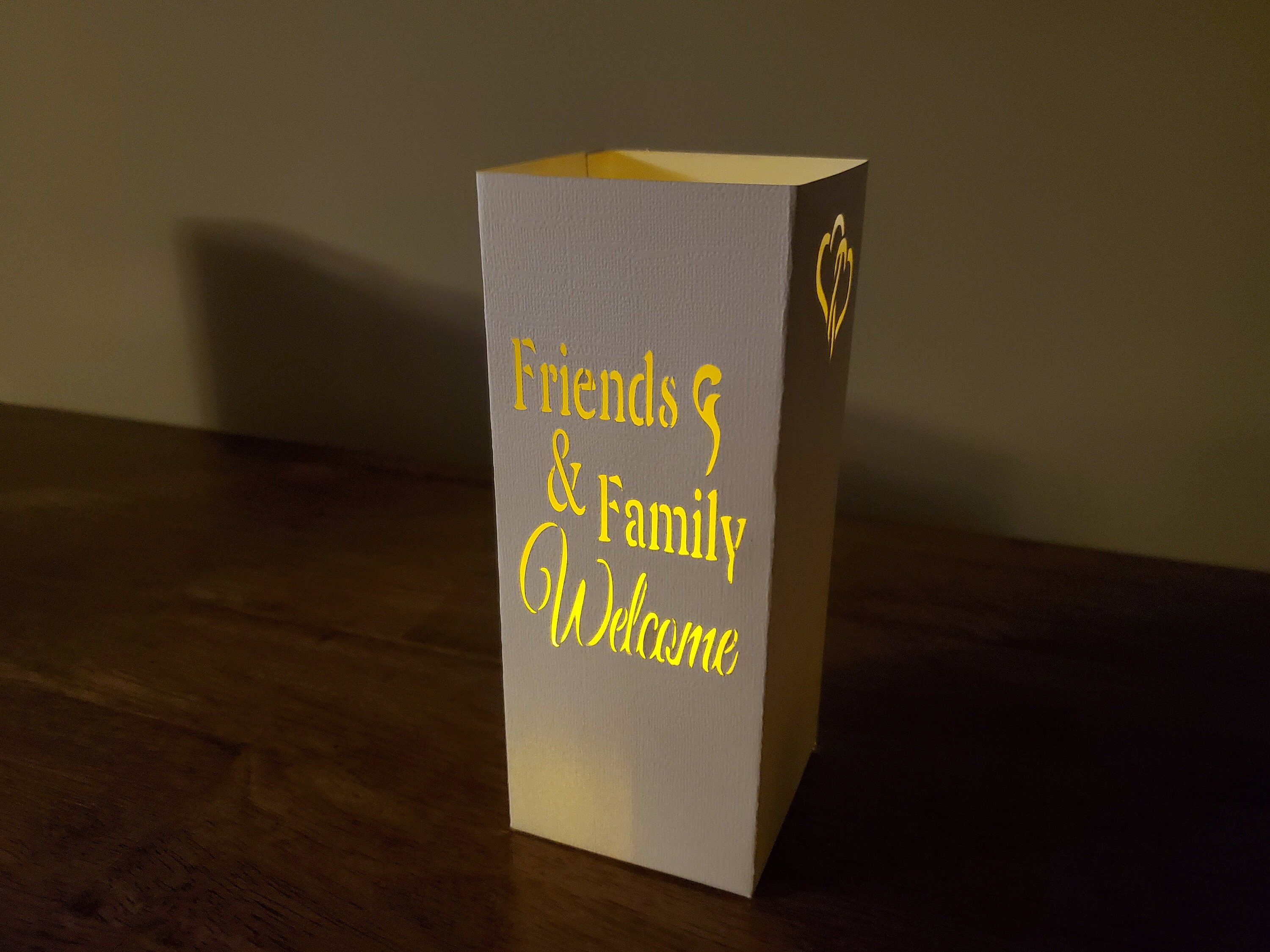 Friends and Family Luminary Lanterns - Etsy