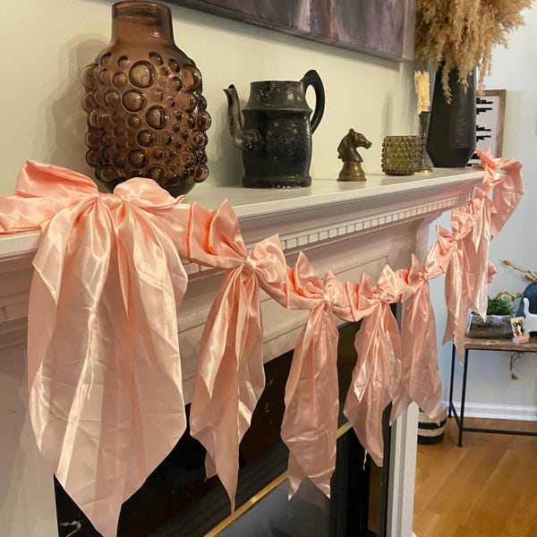 Pink Garland - Etsy