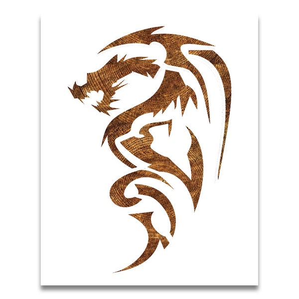 Dragon Stencil - Etsy