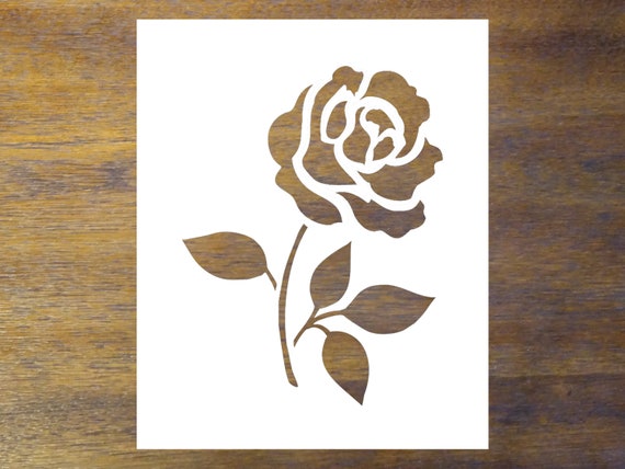 Plantilla rosa Color reutilizable dibujar & Pintar arte de | Etsy España