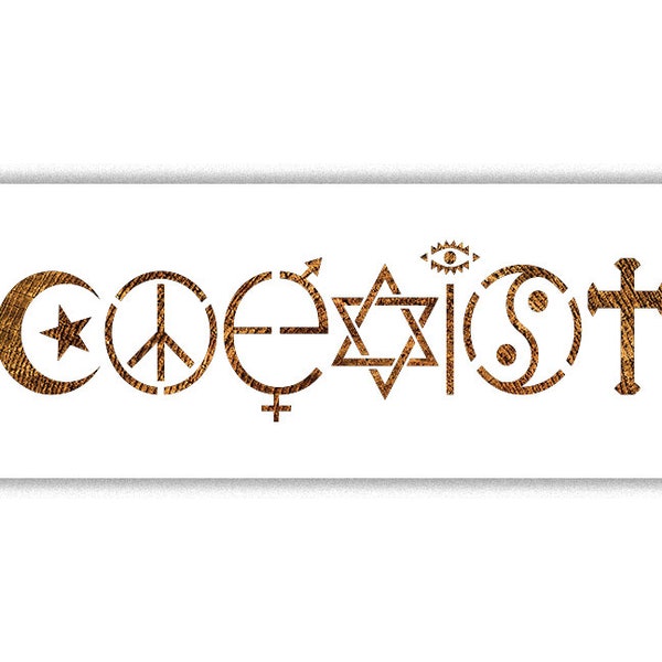 Coexist - Etsy