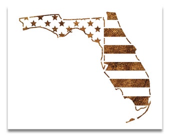 Florida Stencil | Etsy