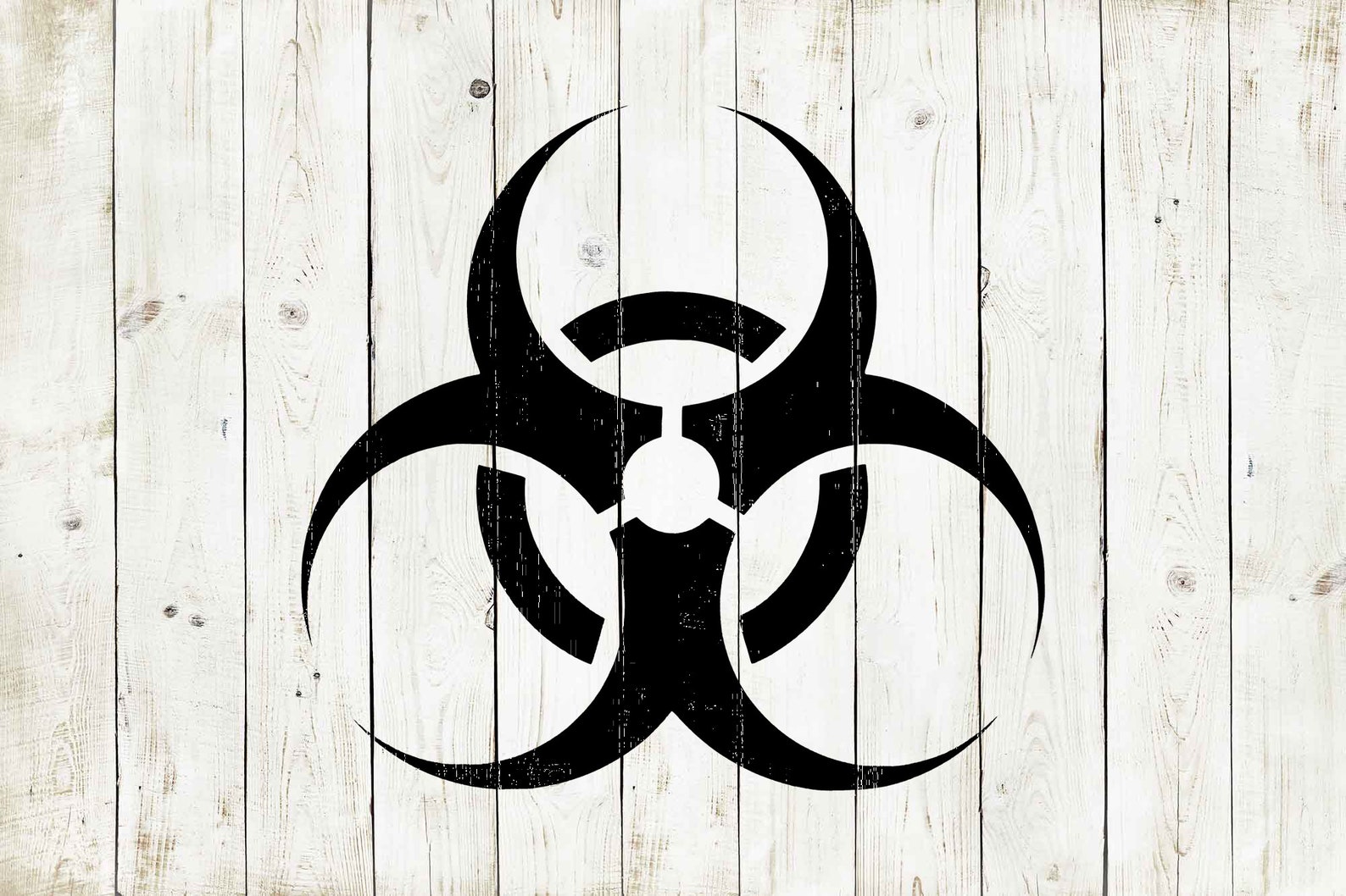 Biohazard symbol Stencil Biohazard Logo Stencil Biohazard | Etsy