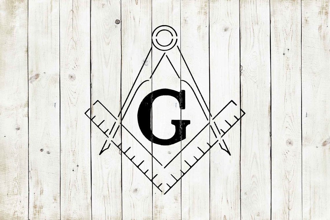 Free Mason Symbol Stencil Reusable Color Draw & Paint | Etsy