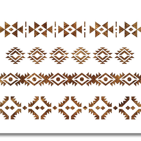 Southwestern Stencil - Etsy
