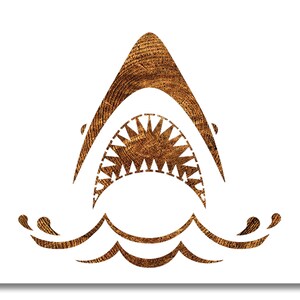Shark Stencil Reusable Paint, Color, & Draw Mylar Stencil - Etsy