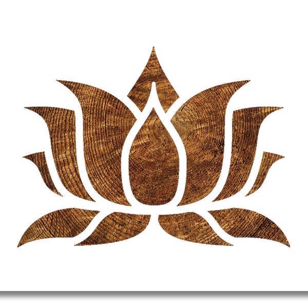 Lotus Stencil - Etsy Australia