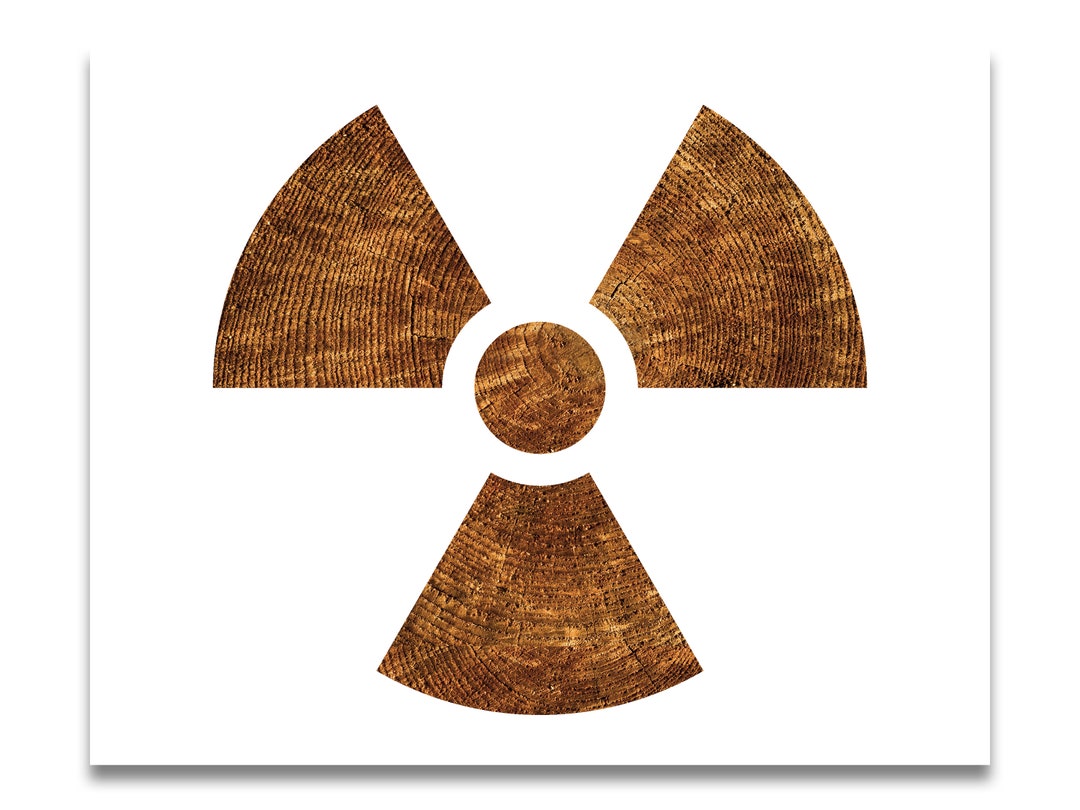 Radioactive Symbol Stencil Nuke Symbol Stencil Nuclear - Etsy