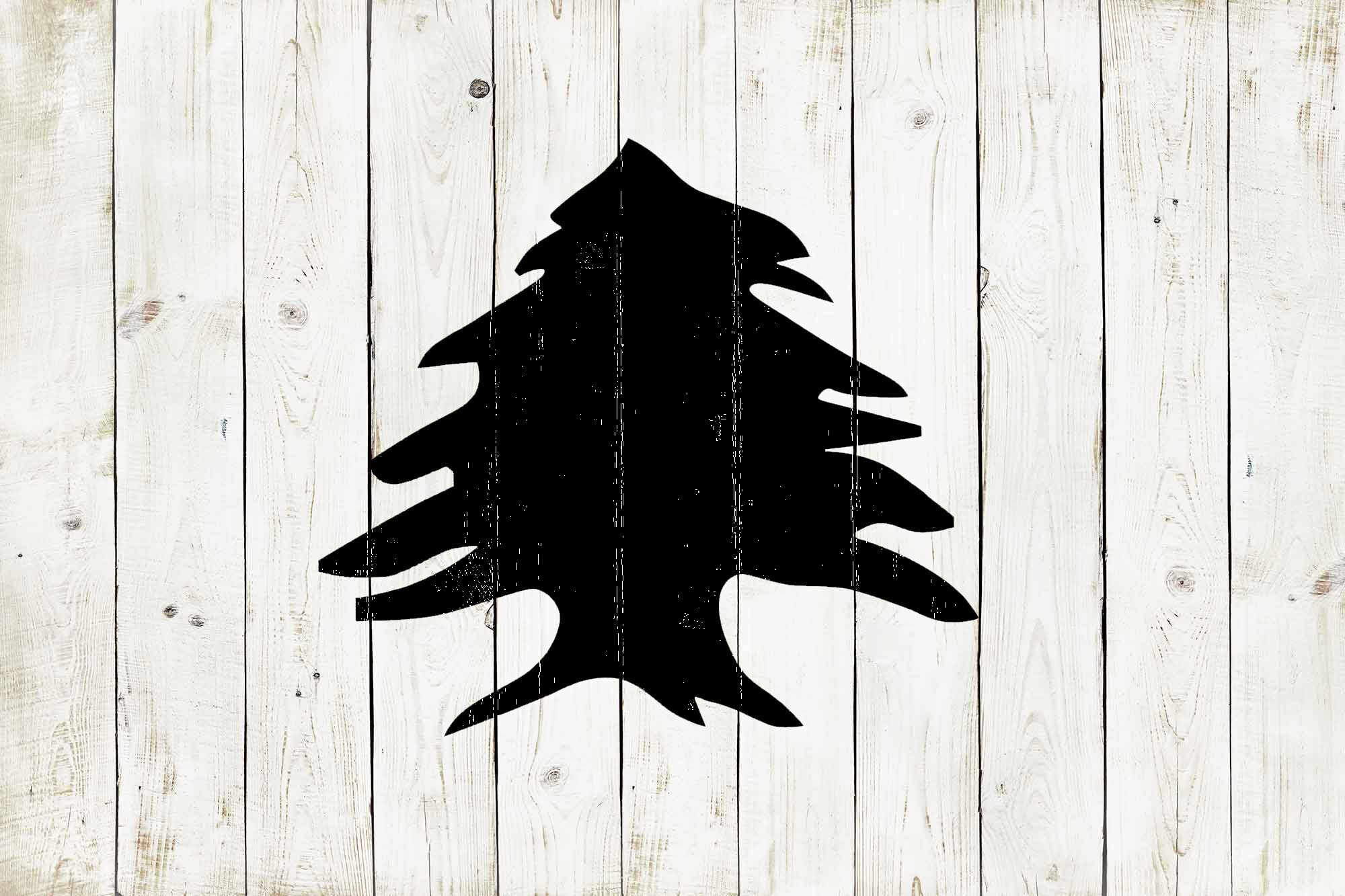 Lebanon Tree Stencil Reusable Color Draw & Paint Stencil | Etsy