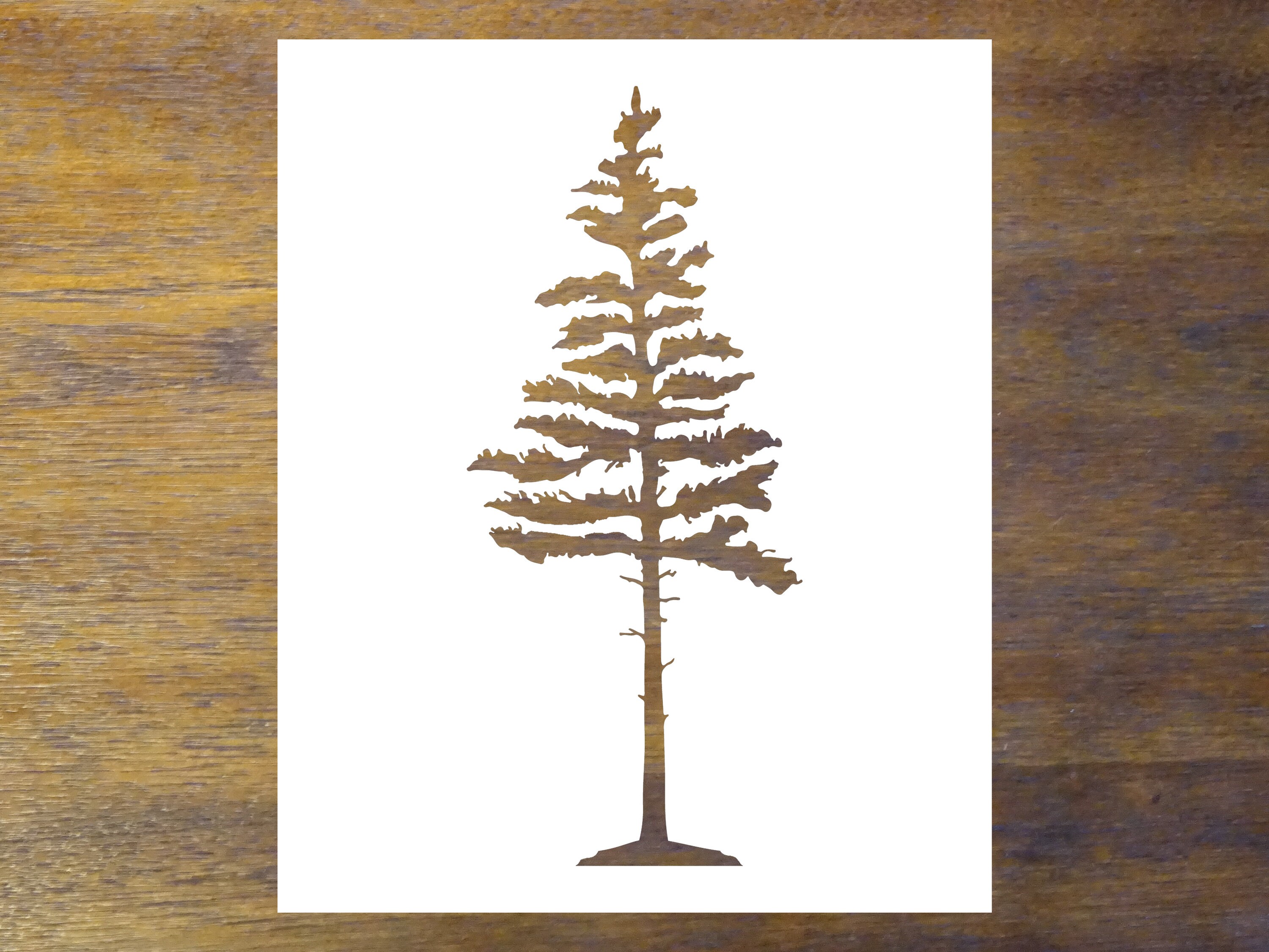 Pine Tree Stencils
