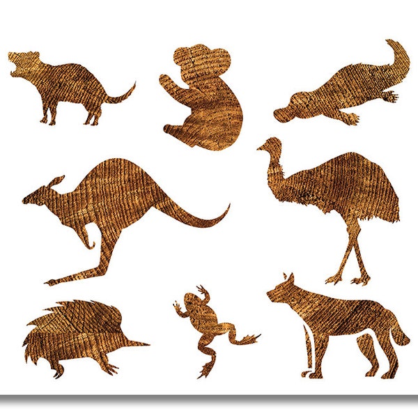 Australian Animal Stencil - Etsy