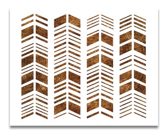 Aztec Pattern Stencil Reusable Color Draw & Paint Cool | Etsy