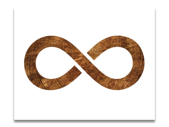 Glitter Infinity Sign