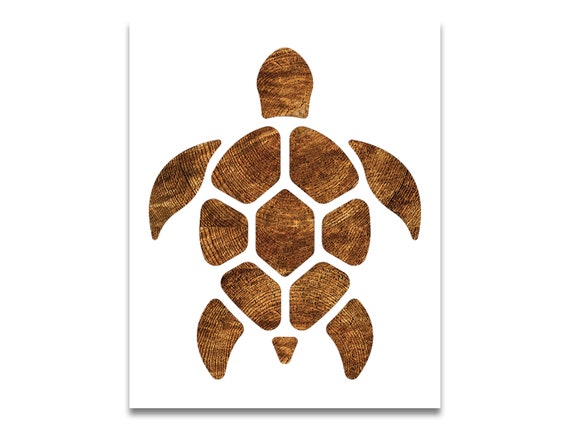 Sea Turtle Stencil Reusable Color Draw & Paint Stencil | Etsy