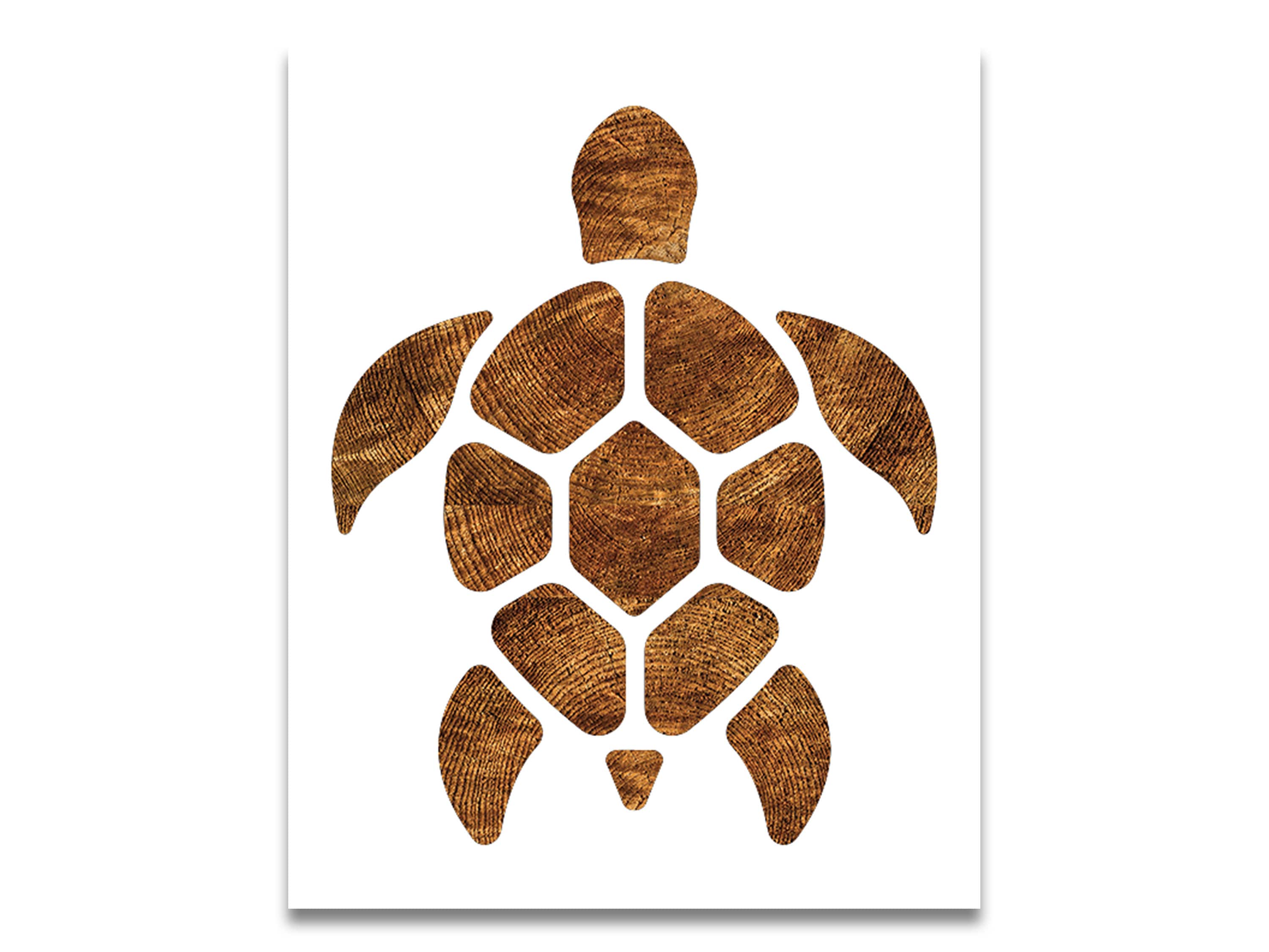 Sea Turtle Stencil Reusable Color Draw & Paint Stencil | Etsy