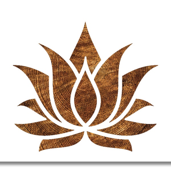 Lotus Stencil - Etsy Australia
