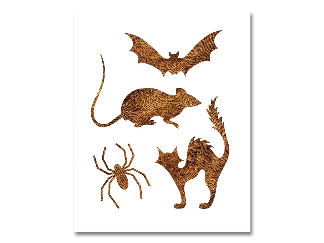 Halloween Stencil Reusable Color Draw & Paint Stencil - Etsy