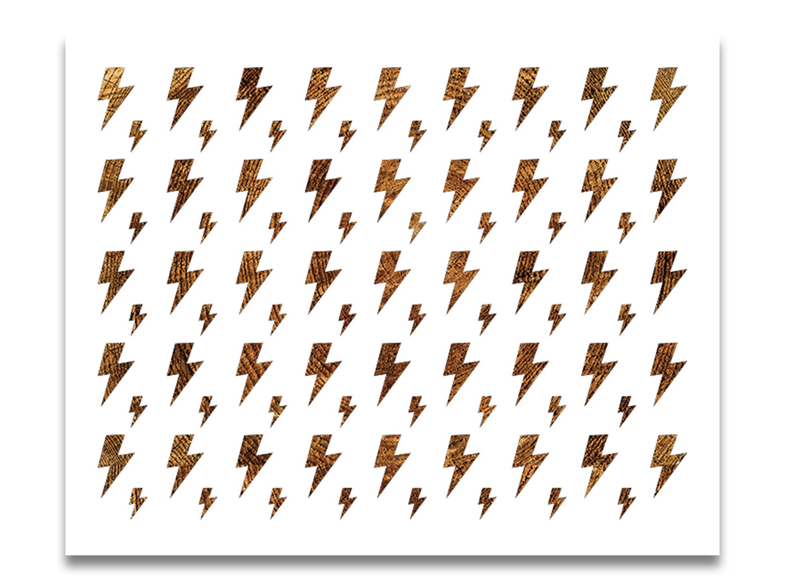 Lightning Bolt Pattern Stencil Reusable Color Draw Paint - Etsy