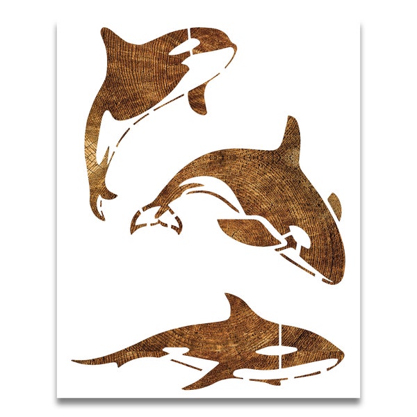 Whale Stencil - Etsy
