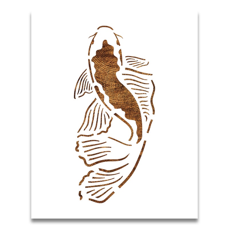Fish Stencil - Etsy