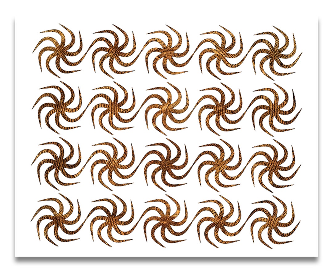 Swirl Pattern Stencil Reusable Color Draw Paint Wall - Etsy