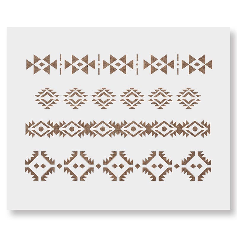 Mayan Stencil - Etsy