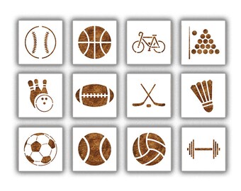 Tennis Ball Stencil - Etsy UK