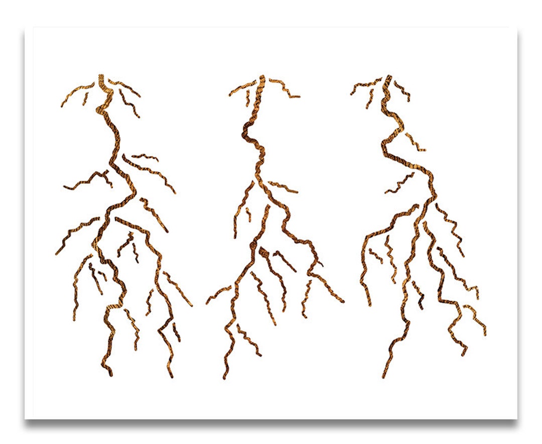 Lightning Strike Stencil Size Options Reusable Color, Draw, Paint ...