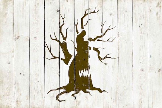 Bare Tree Stencil