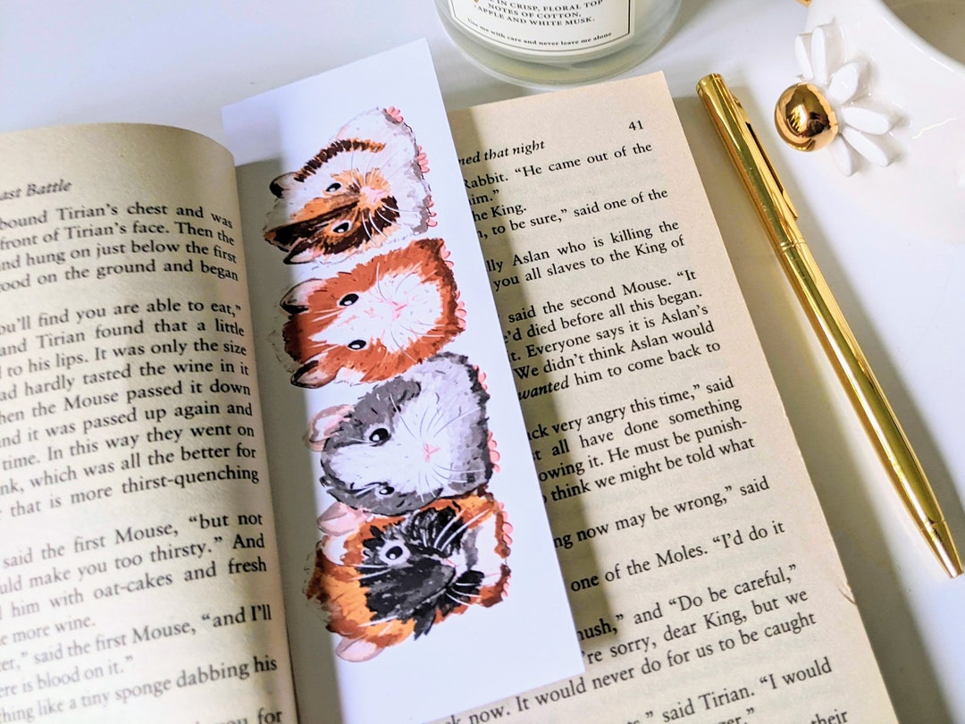 Guinea Pig Bookmark Great Gift for Book Lover - Etsy UK