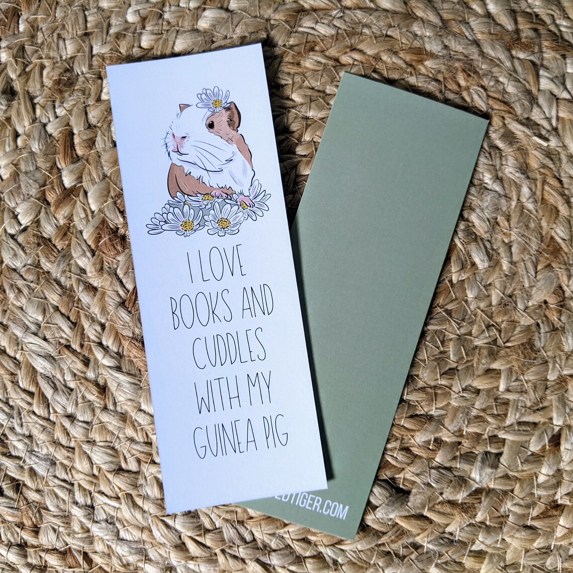 Guinea Pig Bookmark - Great Gift for Book Lover! - Etsy