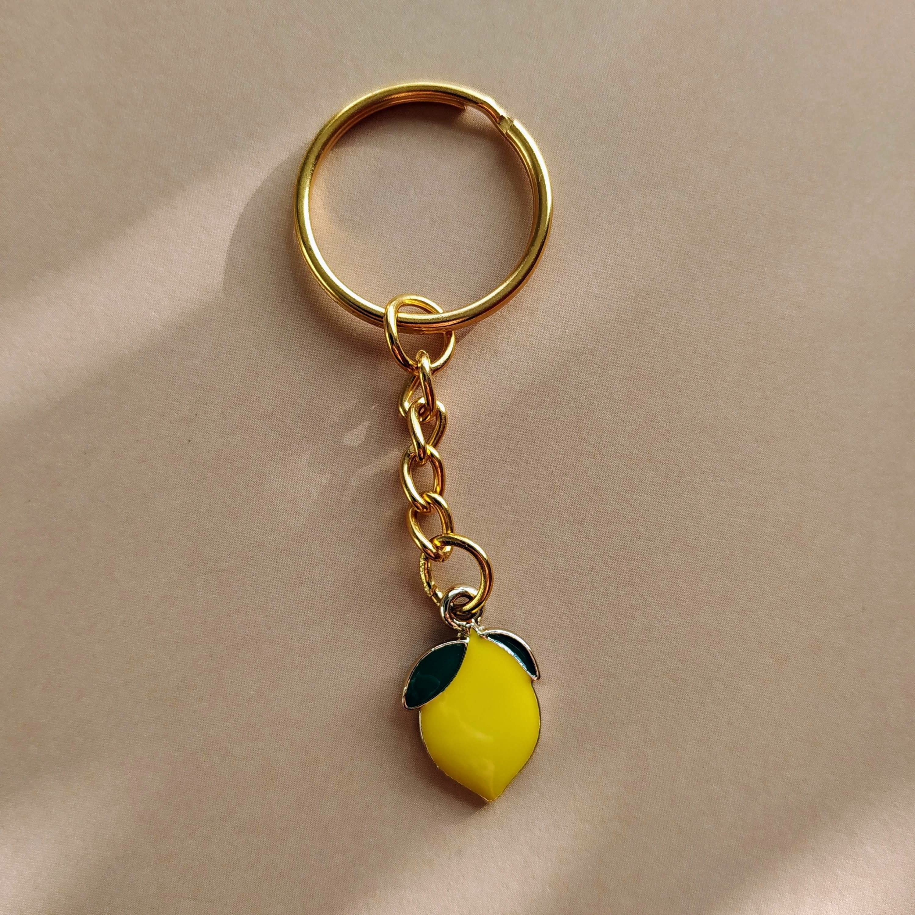 Cute Lemon Keyring - Great Best Friend Lemon Gift! - Etsy