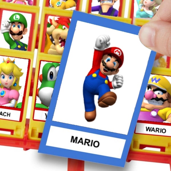 Super Mario Worksheets - Etsy