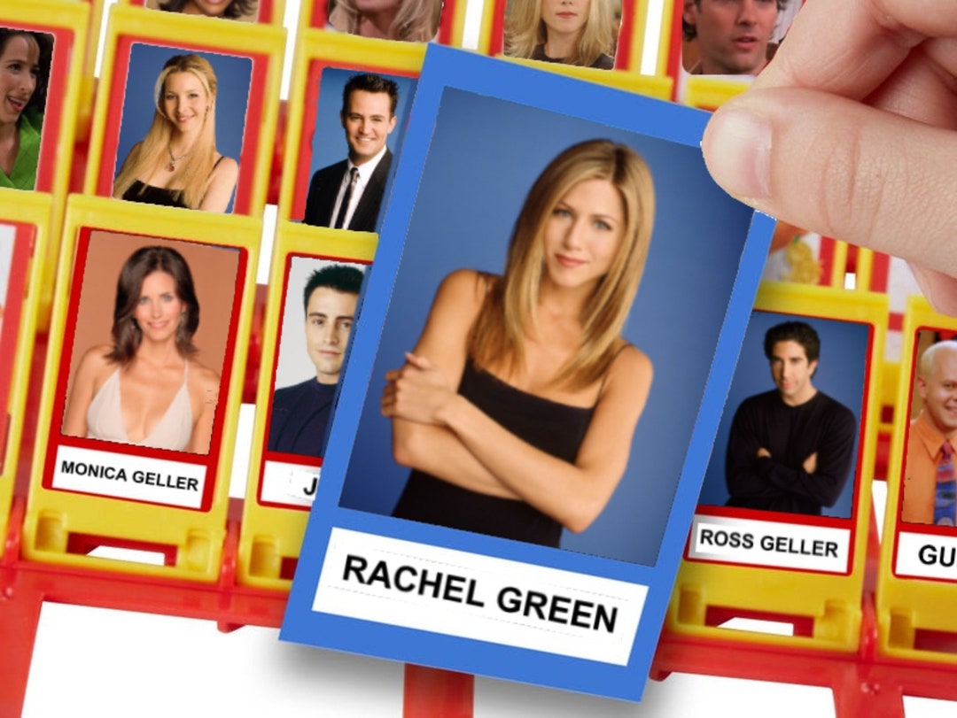 Guess Who friends Edition Printable Template - Etsy