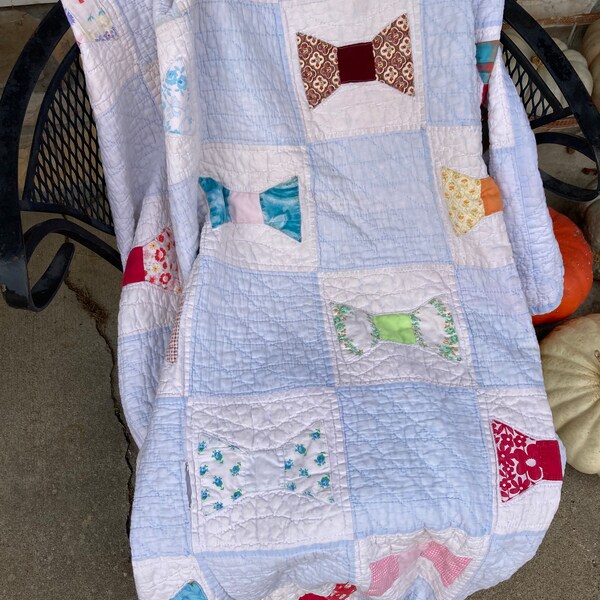 Bow Tie Quilt - Etsy