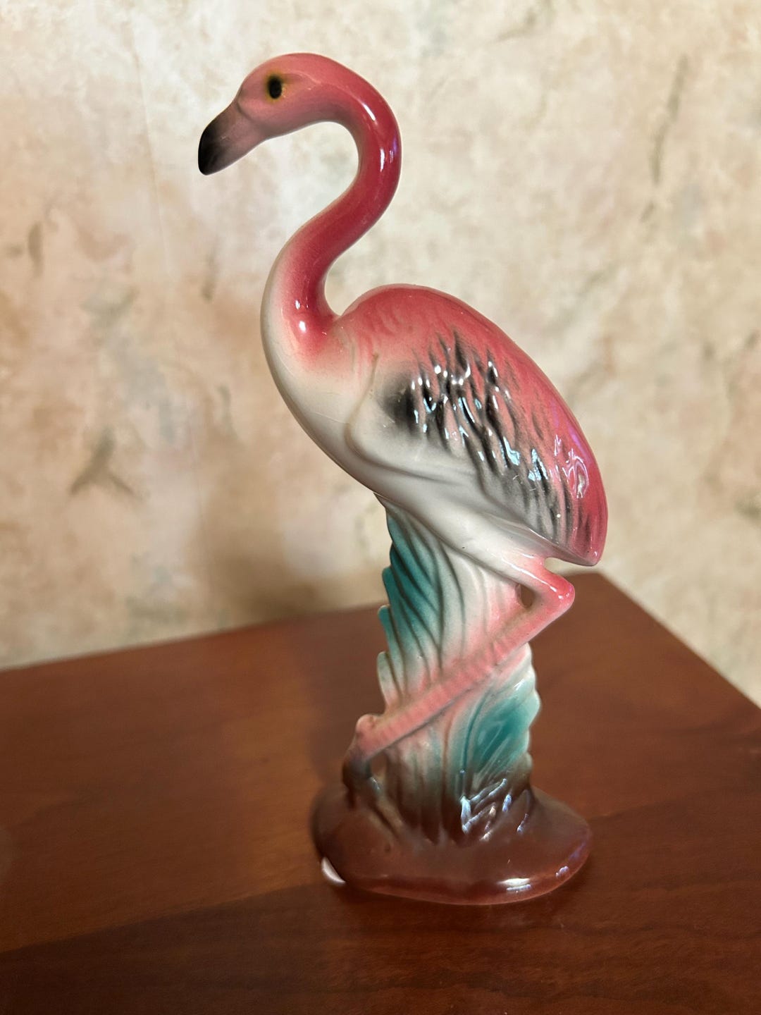 Pink Flamingo Figurine From the 1950’s - Etsy