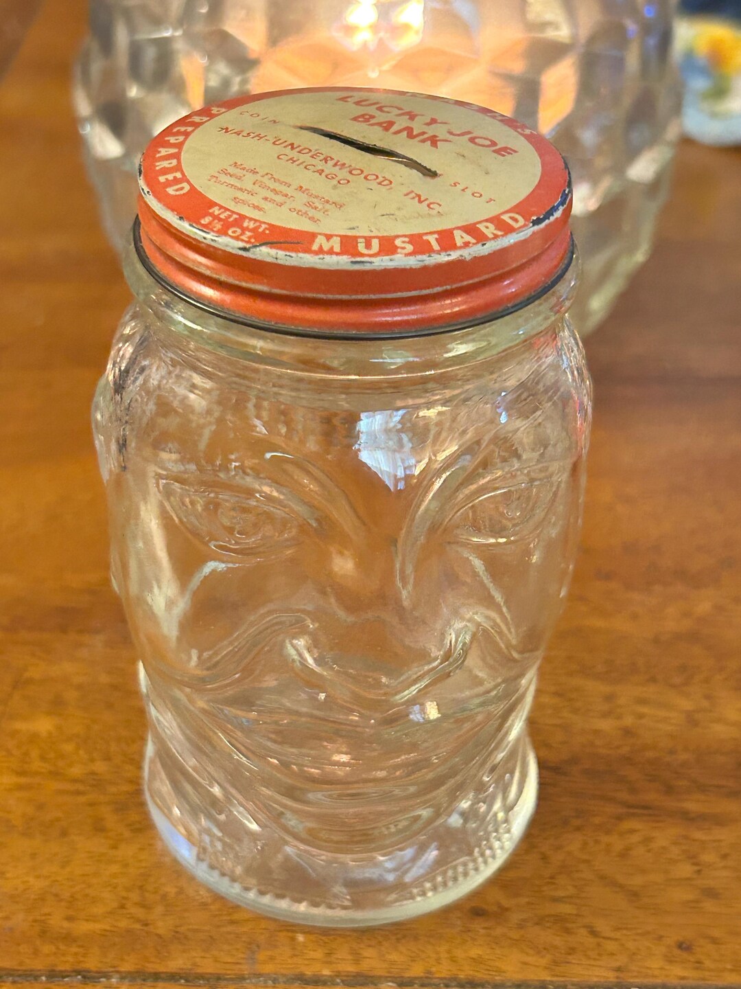 1930’s Lucky Joe Vintage Nash Mustard Bank - Etsy