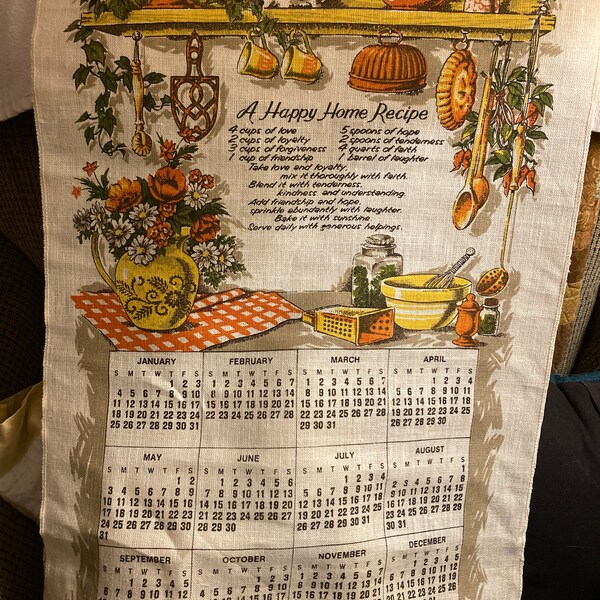 1981 Calendar - Etsy