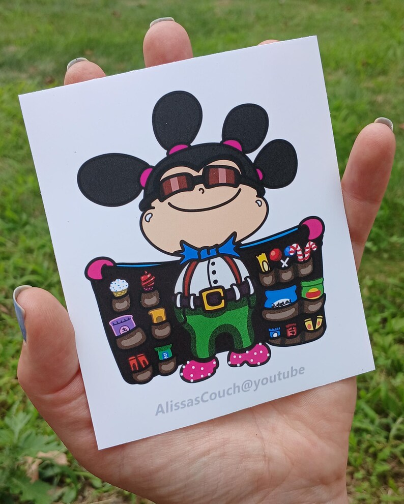 Alissa's Couch Sticker Pack 2 Square (set of 8) - Etsy