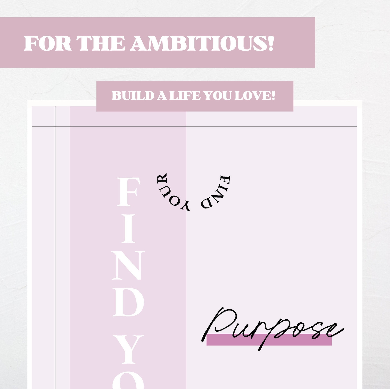 Find Your Purpose - Worksheet | Find Your Passion | Workbook ...